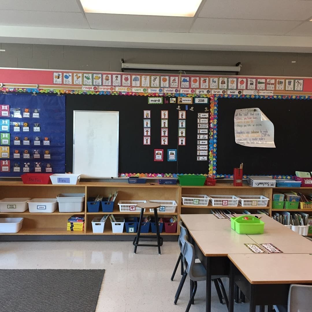 The First Day of Grade 3 French Immersion - La Classe de Mme Caroline