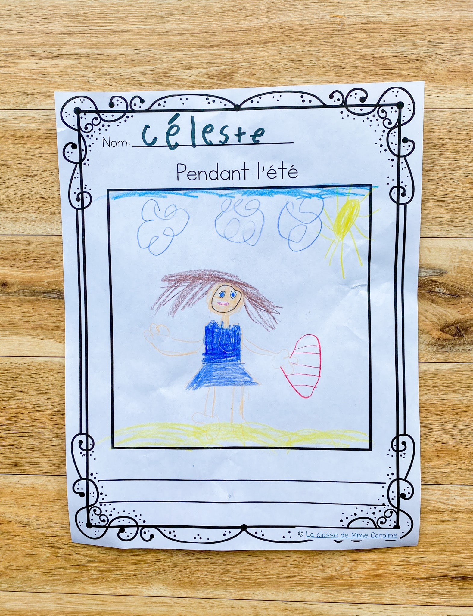 The First Day of School in Grade 1 French Immersion - La Classe de Mme ...