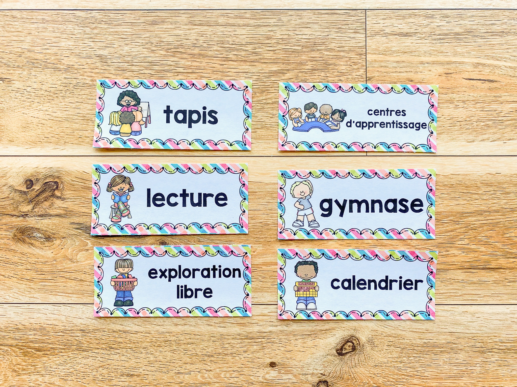 Planning your Kindergarten Schedule - La Classe de Mme Caroline