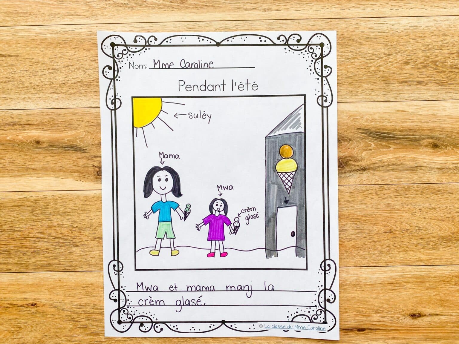 The First Day of School in Grade 1 French Immersion - La Classe de Mme ...