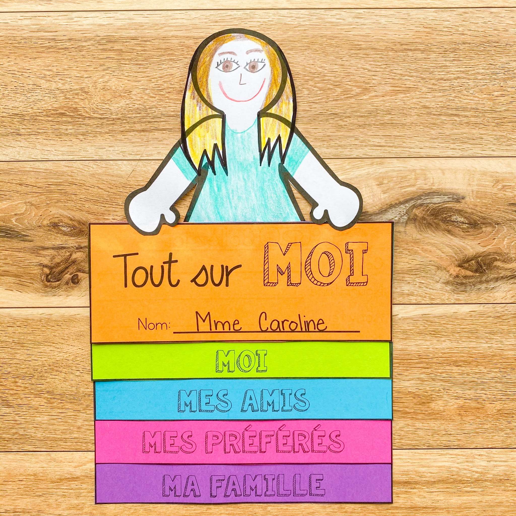 The First Day of Grade 2 French Immersion - La Classe de Mme Caroline