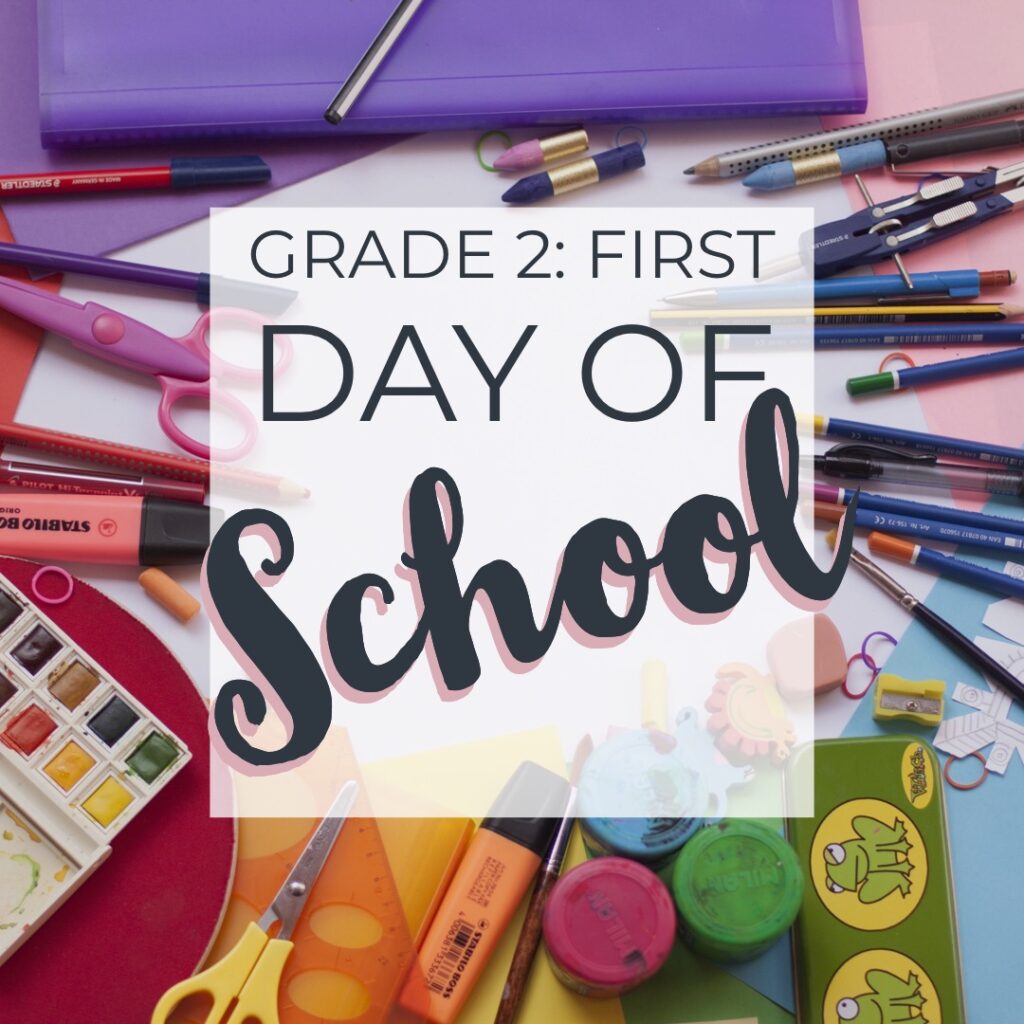 The First Day of Grade 2 French Immersion - La Classe de Mme Caroline