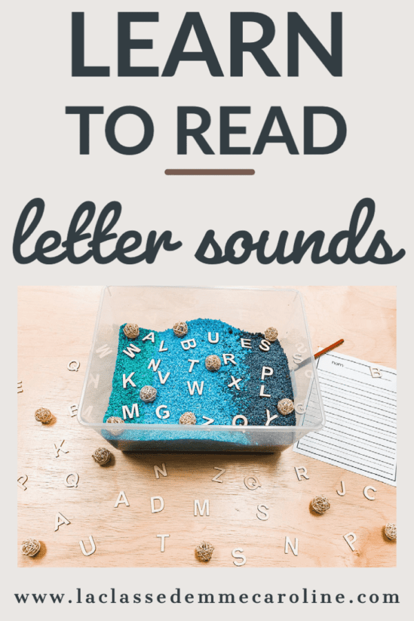 French Letter Sounds: Learn to Read Series - La Classe de Mme Caroline