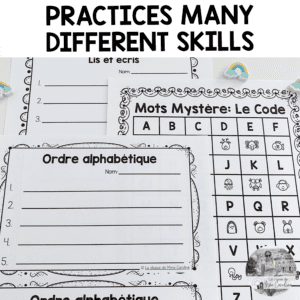Primary French Christmas Literacy Centres | Noël - La Classe de Mme ...