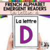 French Alphabet Readers Books for Emergent Readers: D - La Classe de ...