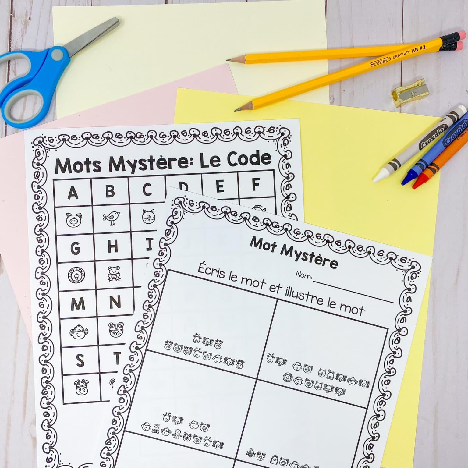 Primary French Summer Literacy Centres - La Classe de Mme Caroline