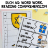 Primary French Hanukkah Literacy Centres - La Classe de Mme Caroline