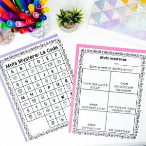 Primary French Thanksgiving Literacy Centres | L'action de grâce - La ...
