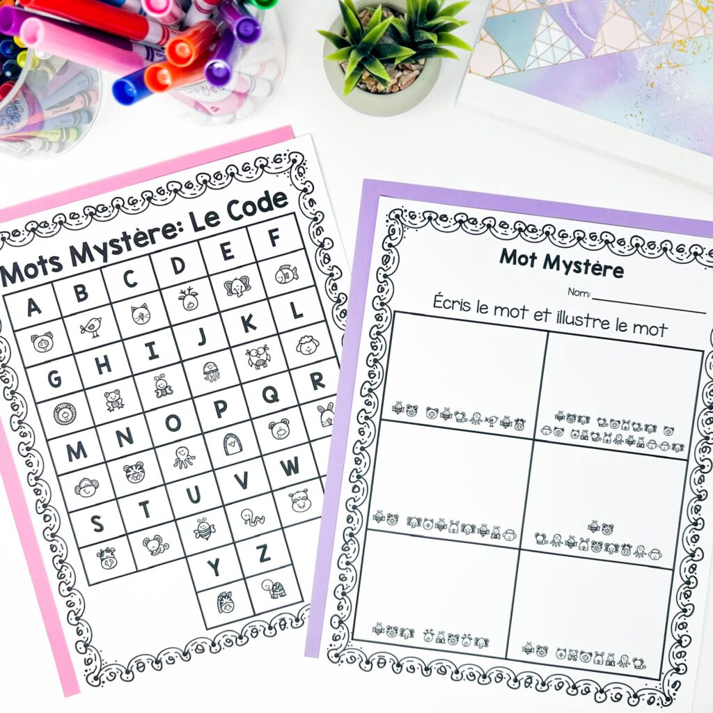 FRENCH BUNDLE: Year Long French Literacy Centres - La Classe de Mme ...