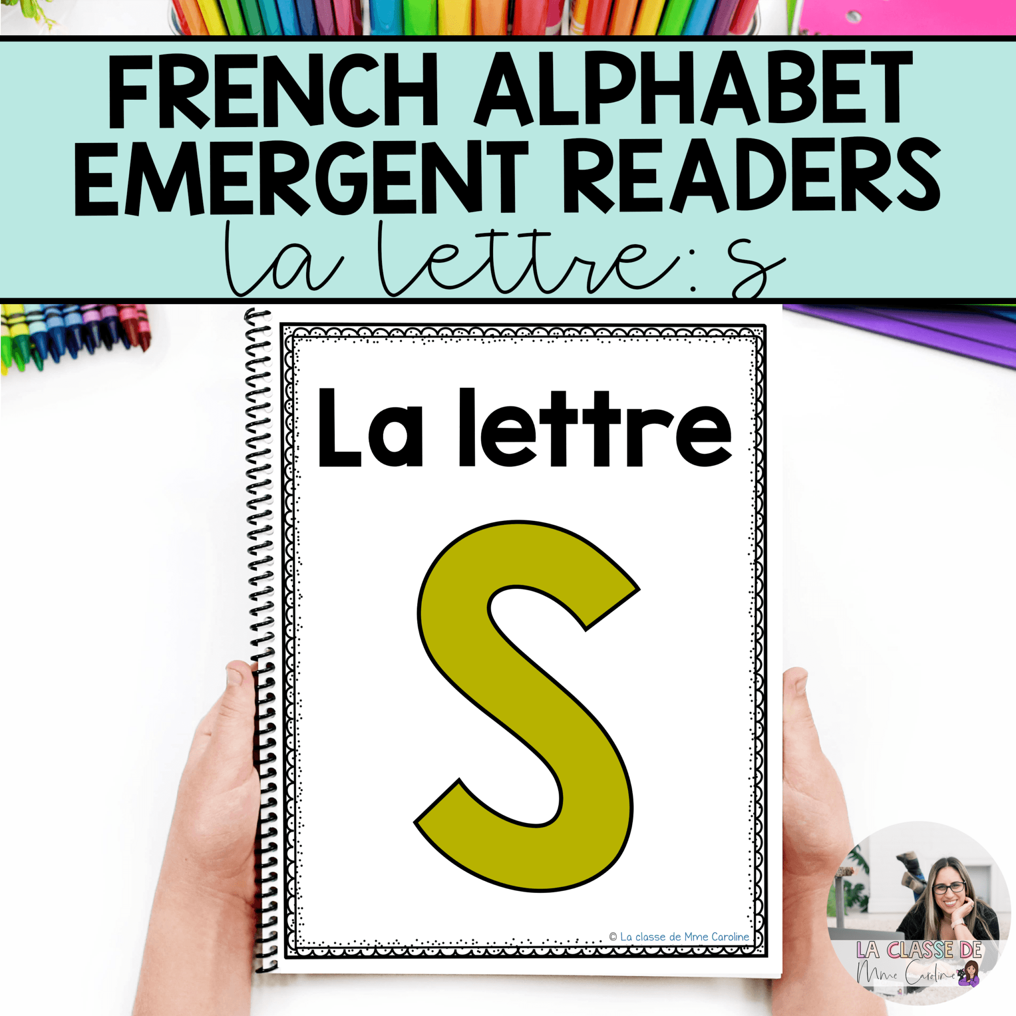 French Alphabet Readers Books for Emergent Readers: S - La Classe de ...