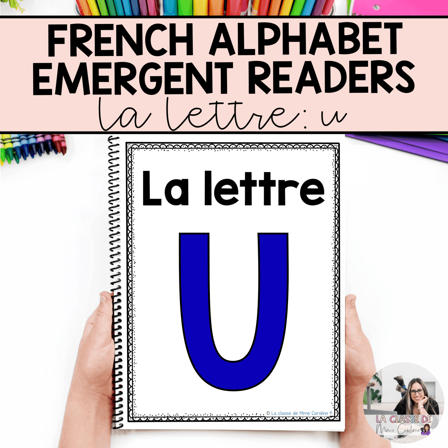French Alphabet Readers Books for Emergent Readers: U - La Classe de ...