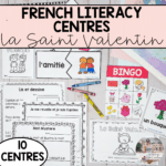 Primary French Valentine's Day Literacy Centres | La Saint Valentin ...