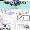 Primary French Thanksgiving Literacy Centres | L'action de grâce - La ...