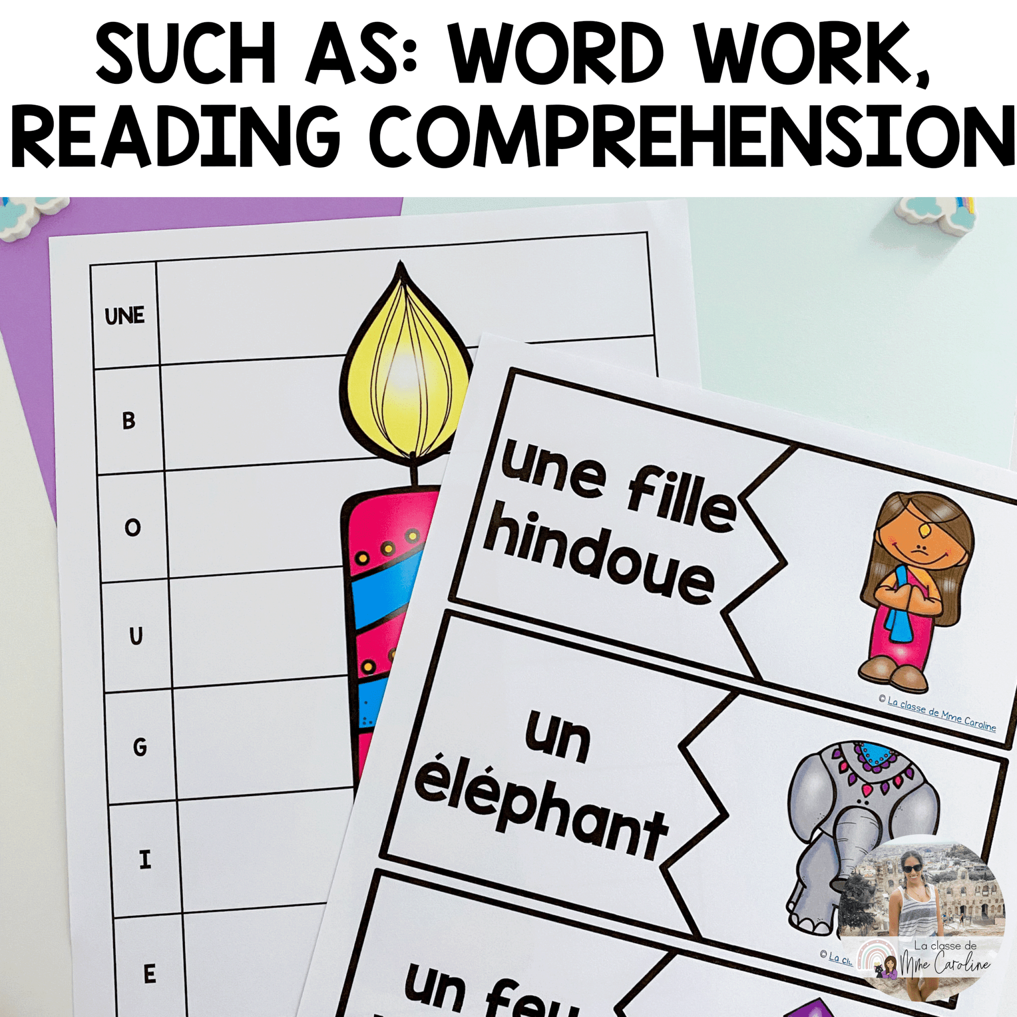 Primary French Diwali Literacy Centres - La Classe de Mme Caroline