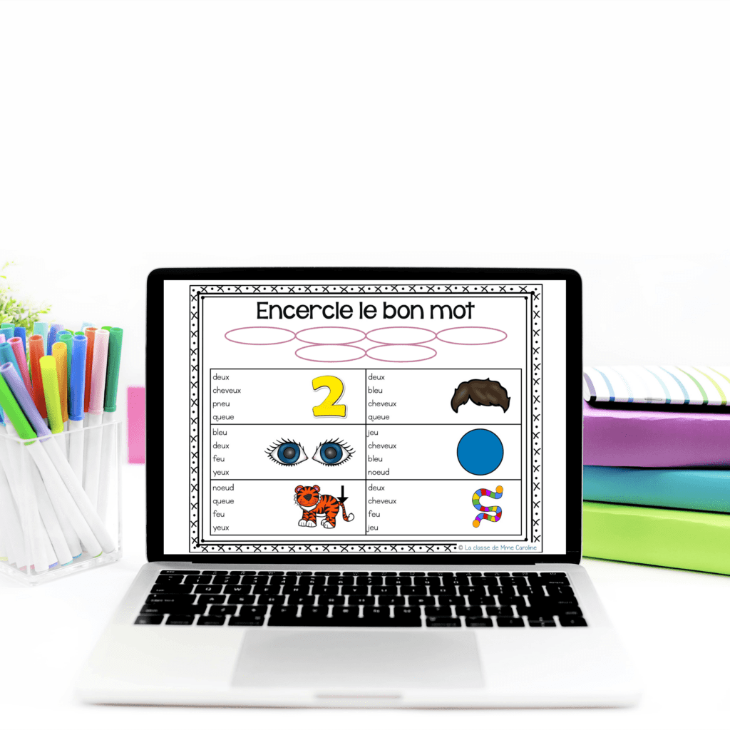 Digital French Phonics Activities (eu) | French Sounds for Google ...