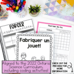 Grade 3 Forces and Motion Science Unit in FRENCH - Les forces et le ...