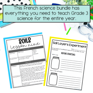 Grade 3 Science Unit Bundle in ENGLISH | Soil, Structures, Forces and ...