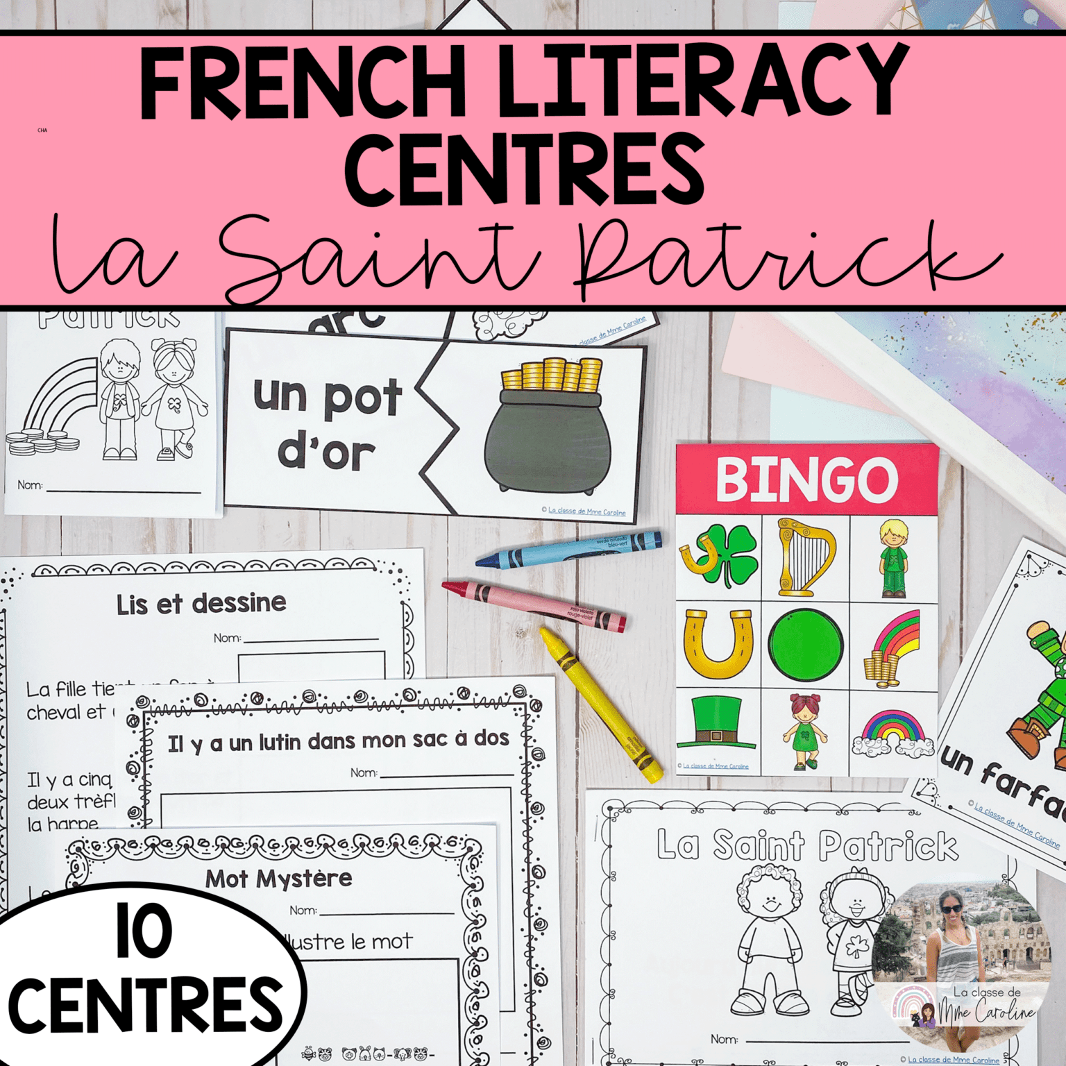 Primary French Literacy Centres: St Patrick's Day - La Classe de Mme ...