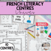 Primary French Winter Literacy Centres | L'hiver - La Classe de Mme ...