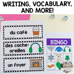 Primary French Winter Literacy Centres | L'hiver - La Classe de Mme ...