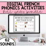 Grade 1: French Grammar Activities for Google Slides | Full Year Bundle ...