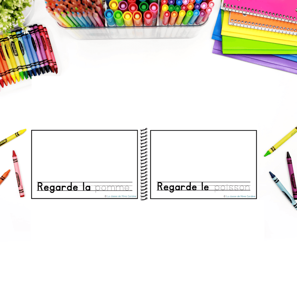 French Alphabet Readers Books for Emergent Readers: P - La Classe de ...