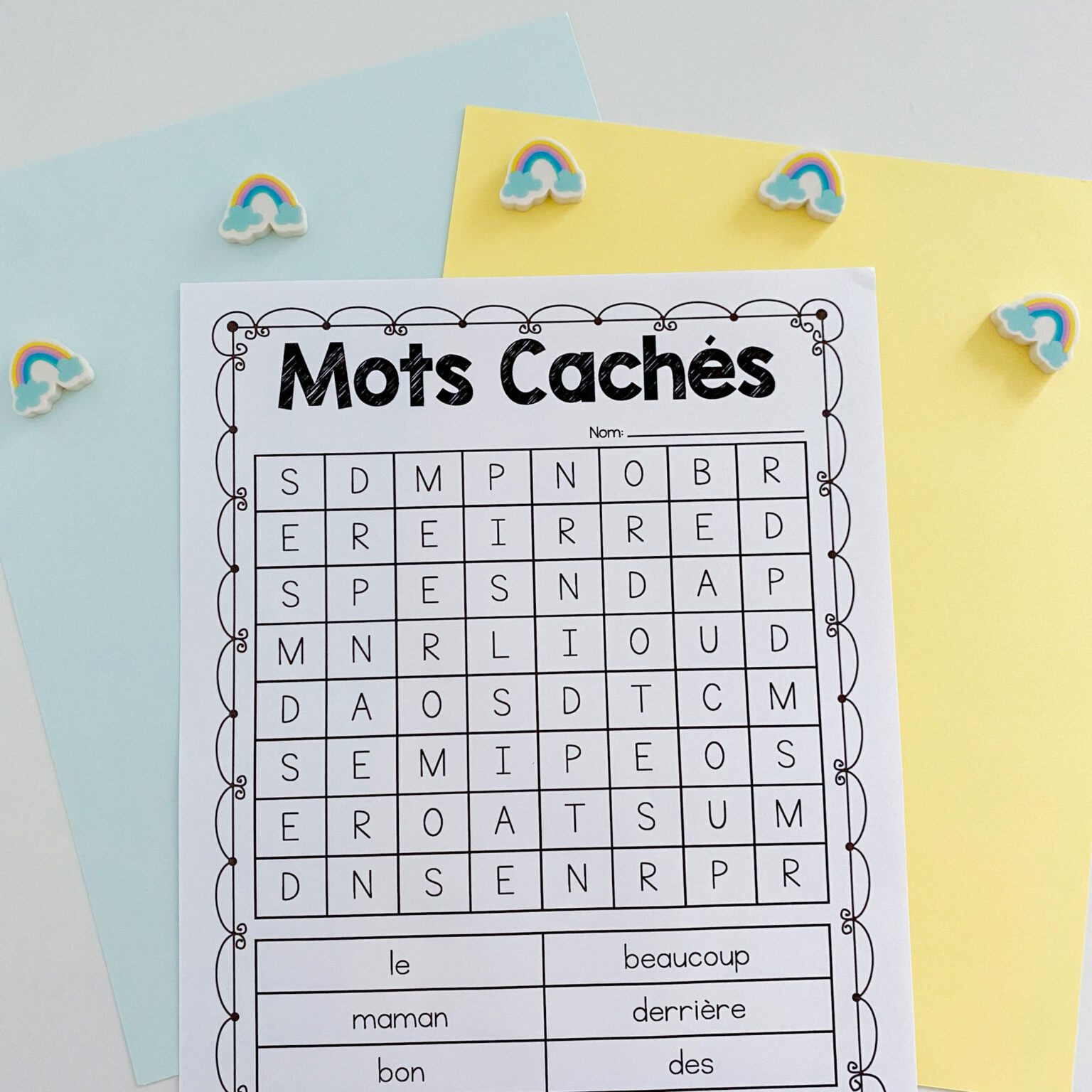 French Sight Words Activities Bundle - La Classe de Mme Caroline