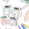 Bundle: French Classroom Decor | Boho Rainbow Theme - La Classe de Mme ...