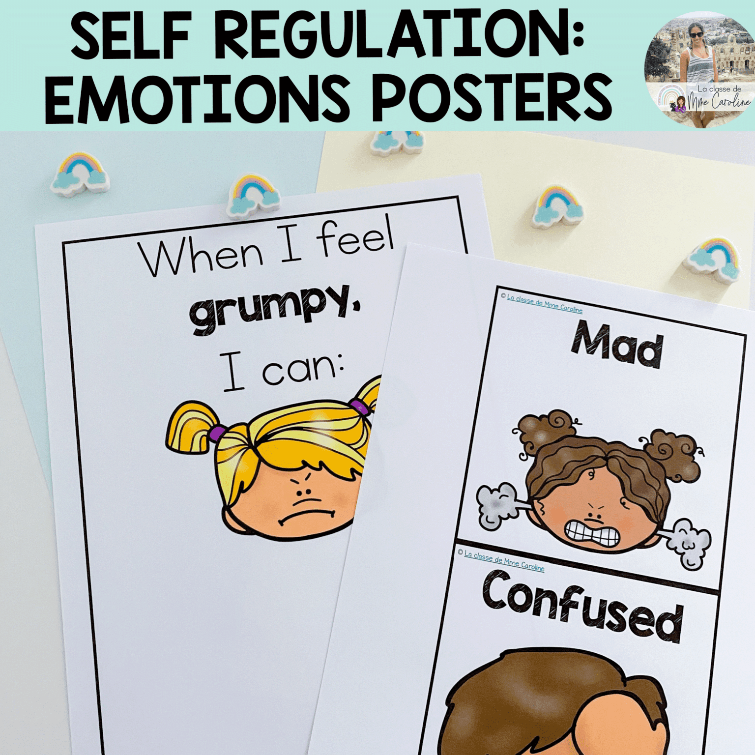 English Feelings and Emotions: Posters and Self Regulation "I can ...