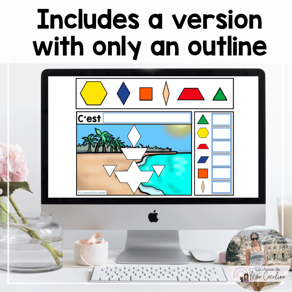 Grade 1 Math: Summer Pattern Blocks in ENGLISH - Geometry on Google ...