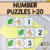 Kindergarten Math: Number Recognition: Puzzles (1-20) - La Classe de ...