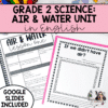 Grade 2 Air and Water in the Environment Science Unit in ENGLISH - La ...