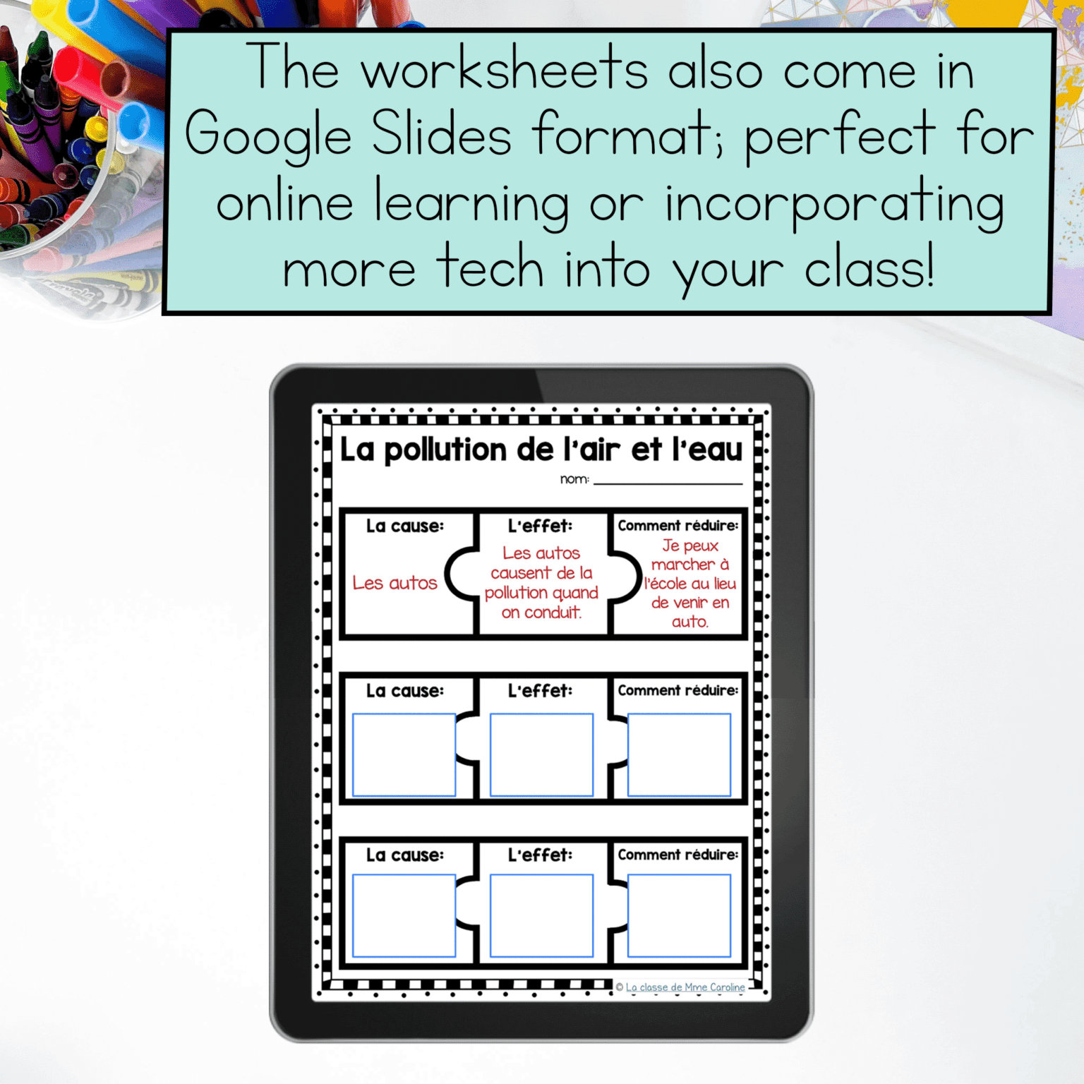 Grade 2 Air and Water in the Environment Science Unit in FRENCH - La ...