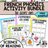 Free French Phonics Activities - Decoding, Phonological & Phonemic ...