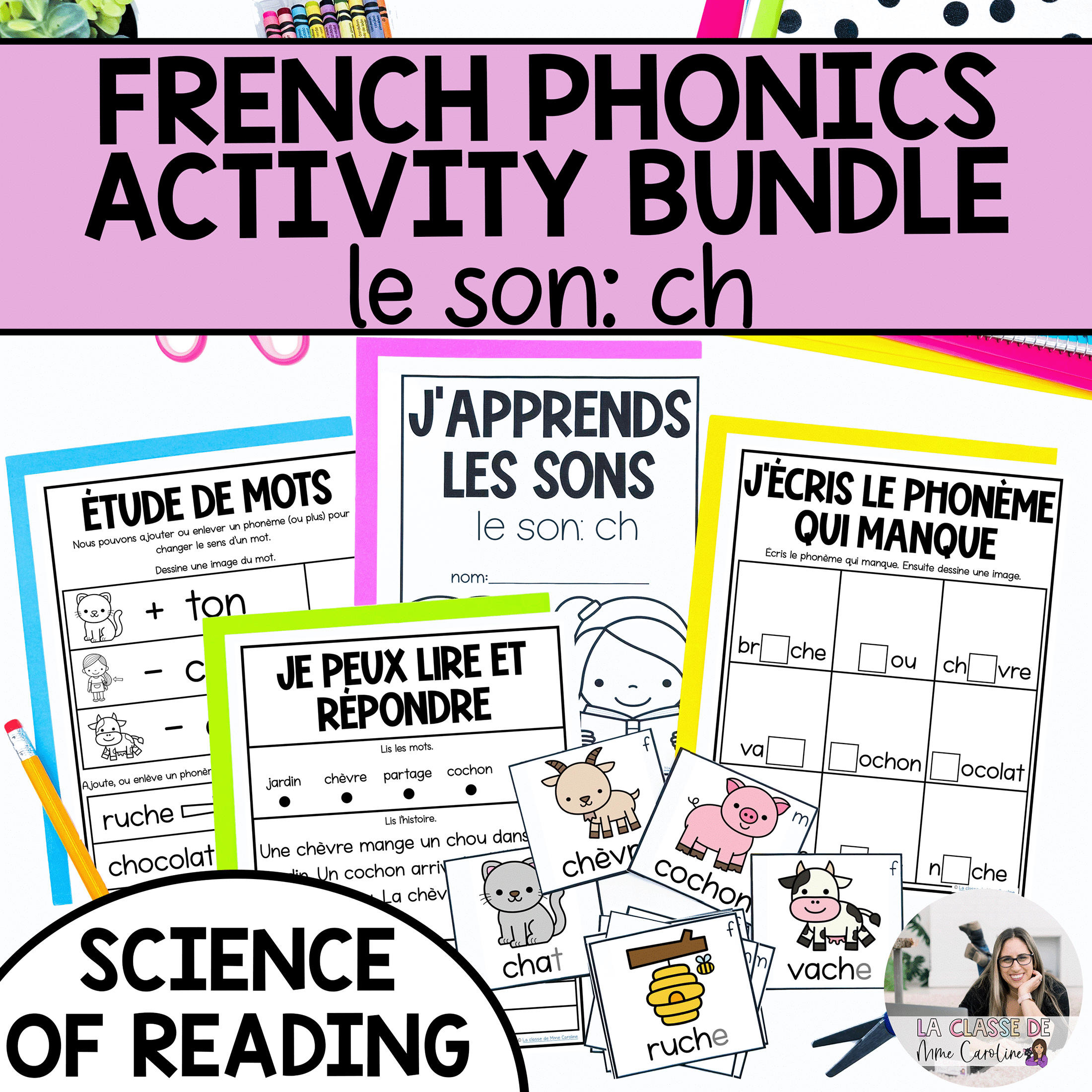 French Phonics Activities - Decoding, Phonological & Phonemic Awareness ...