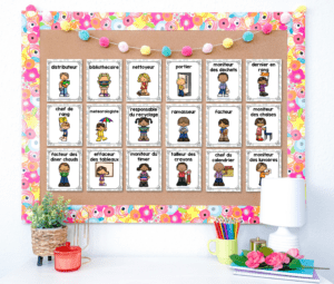 Bundle: French Classroom Decor | Boho Rainbow Theme - La Classe de Mme ...