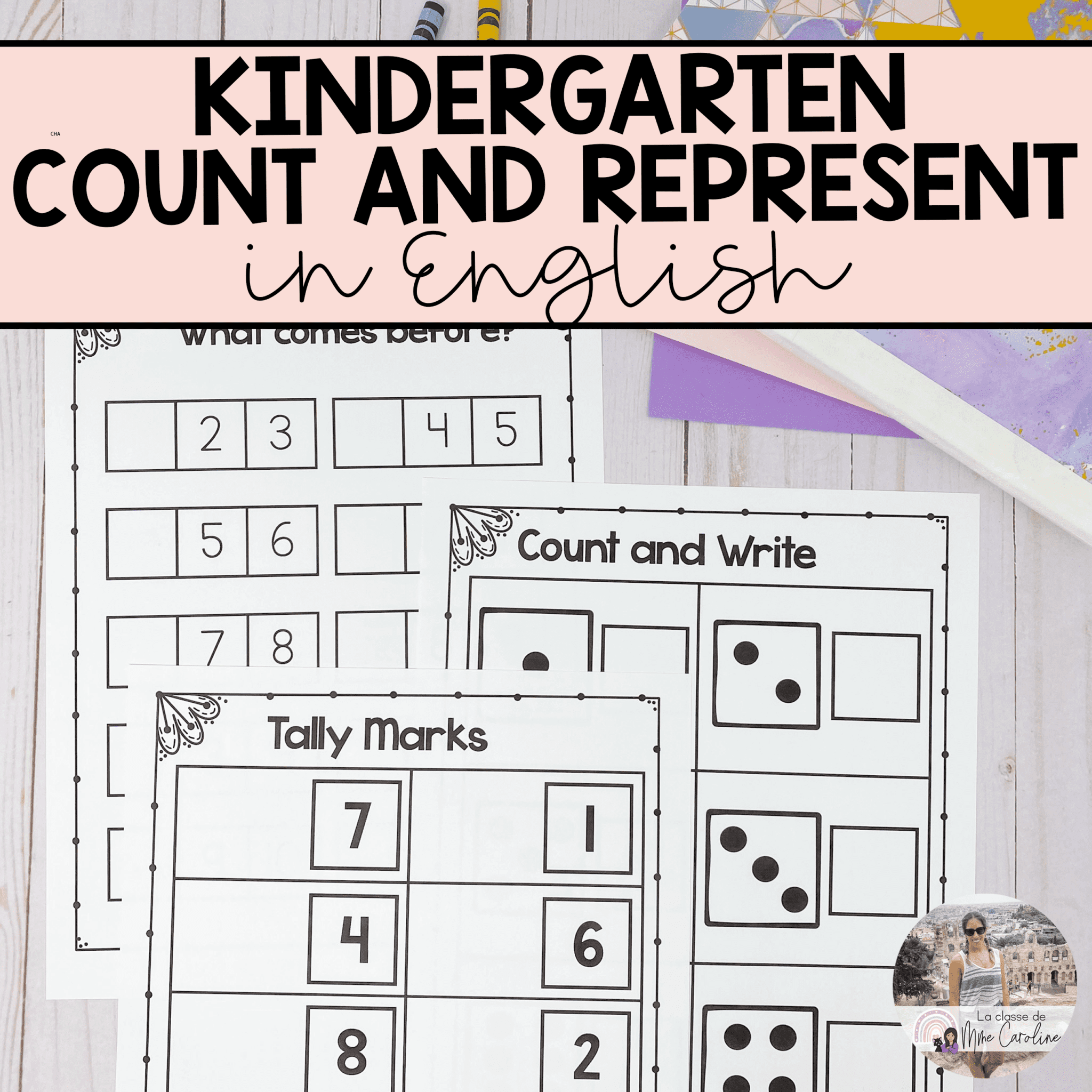 English Math: Counting and Representing (Numbers 1-20) - La Classe de ...