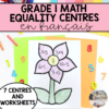 Grade 1 Math: French Equality Centres / L'égalité (première année) - La ...