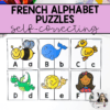 French Self-Correcting Alphabet Puzzles | Casse-têtes de l'alphabet ...