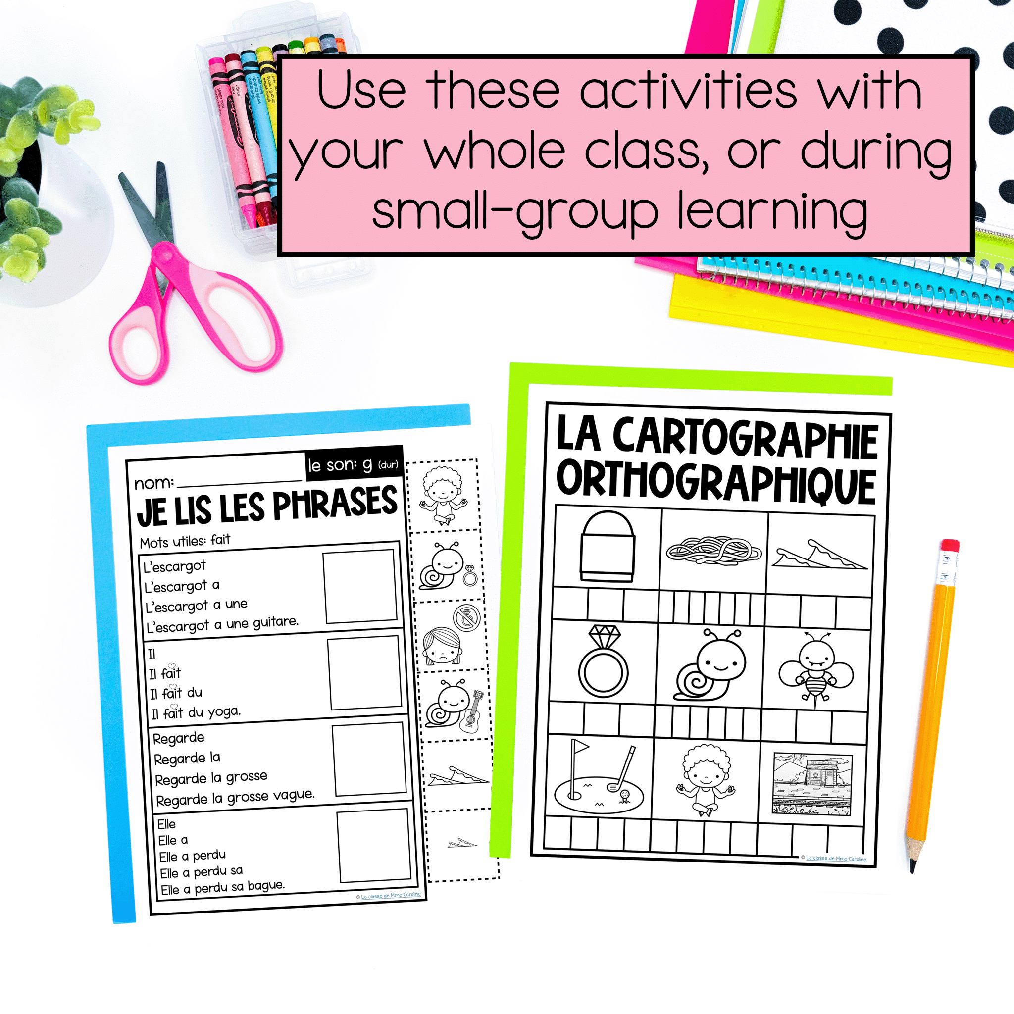 French Phonics Activities - Decoding Phonological & Phonemic Awareness ...