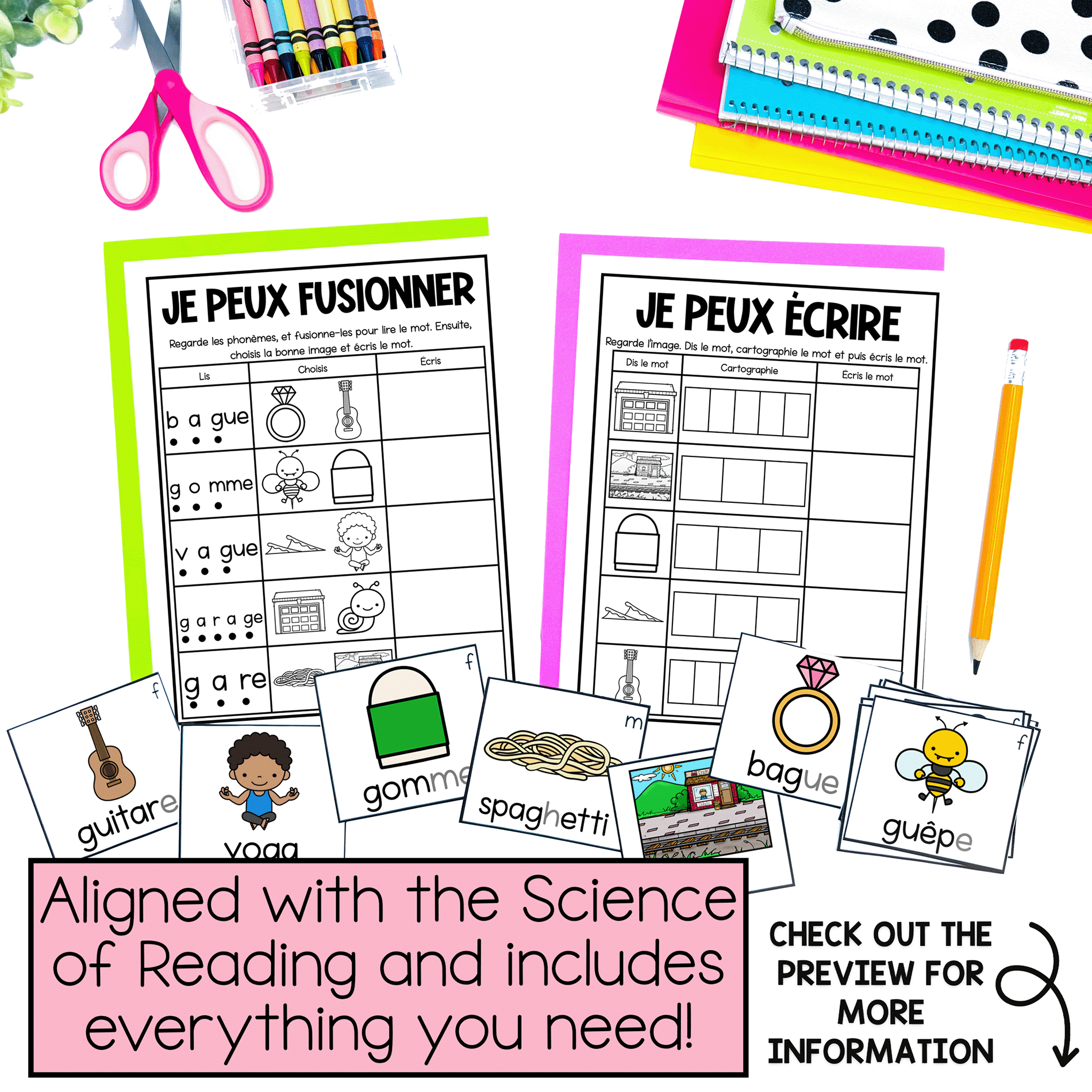 French Phonics Activities - Decoding Phonological & Phonemic Awareness ...