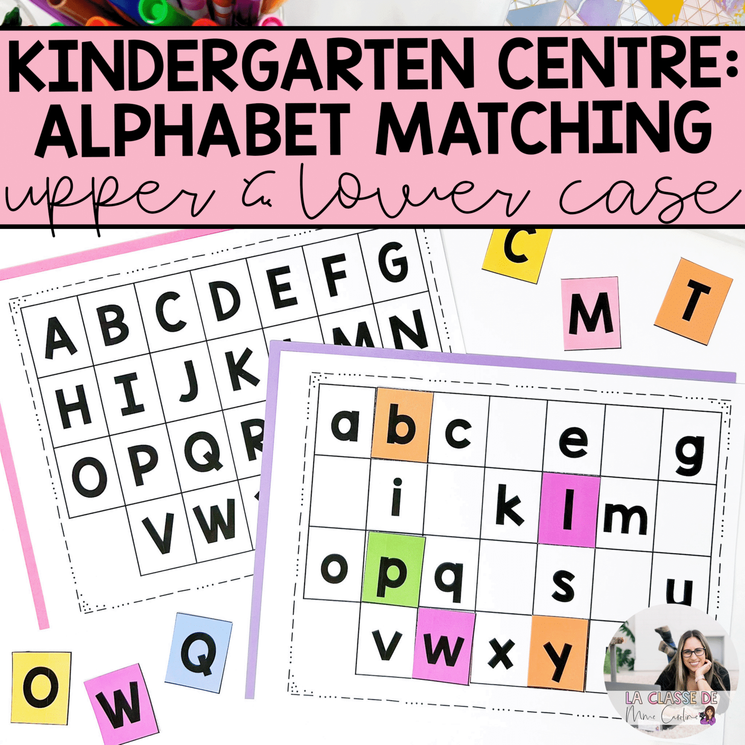 5 Ways to Practice Alphabet Recognition in Kindergarten - La Classe de ...