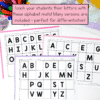 Kindergarten Alphabet Centre for Letter Recognition | Matching & Fill ...