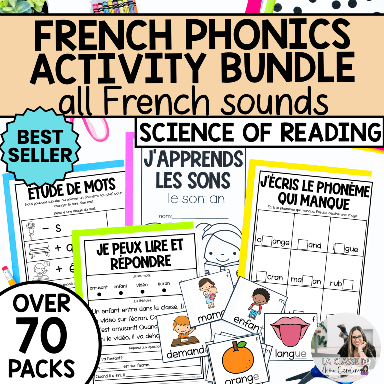 French Phonics Activities - Aligned with the Science of Reading - MEGA ...