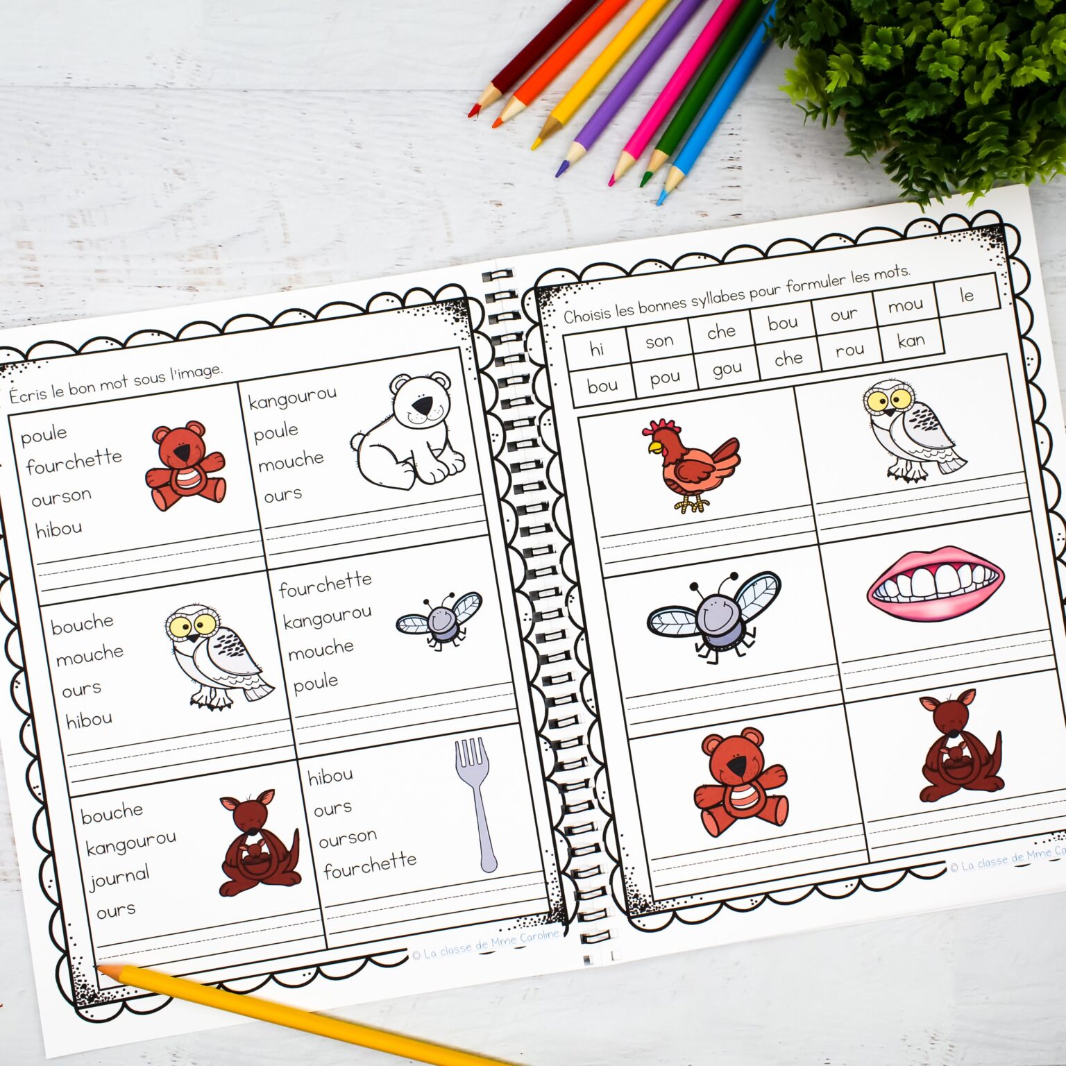 French Sound Activities: ou, our - La Classe de Mme Caroline