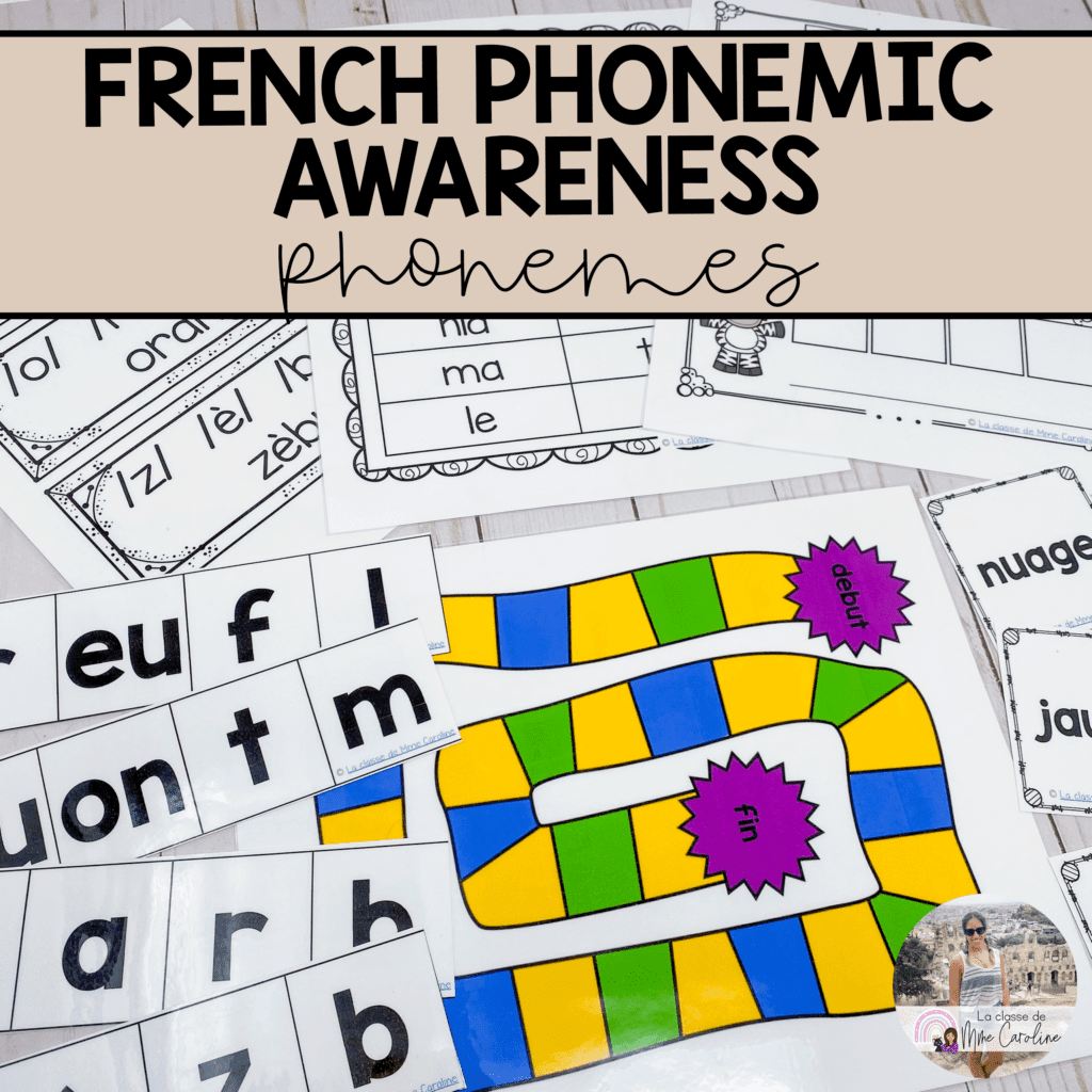 J'apprends à lire #6: les phonèmes | French Phonological Awareness ...