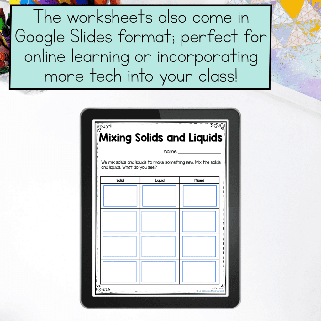 Grade 2 States of Matter Science Unit in ENGLISH - Properties of Solids ...