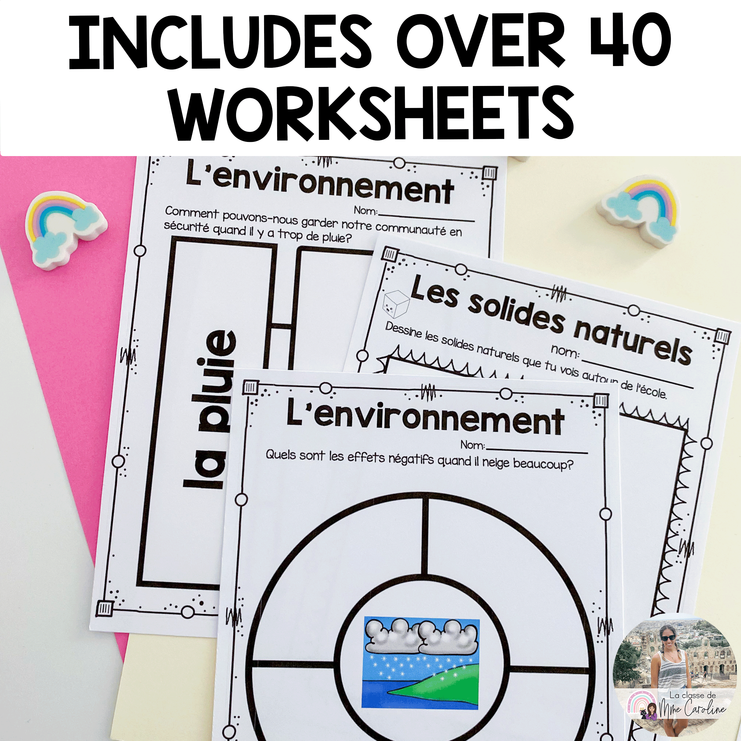 Grade 2 Science: French Properties of Solids & Liquids Unit - La Classe ...