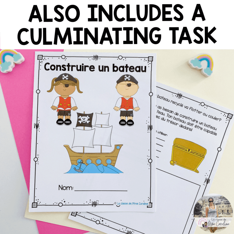 Grade 2 Science: French Properties of Solids & Liquids Unit - La Classe ...