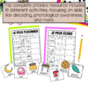 French Phonics Activities - Decoding Phonological & Phonemic Awareness ...